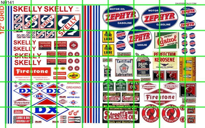 0000 – 1:160 N SCALE DECALS – Page 9 – DAVE'S DECALS, DETAILS & MODELS
