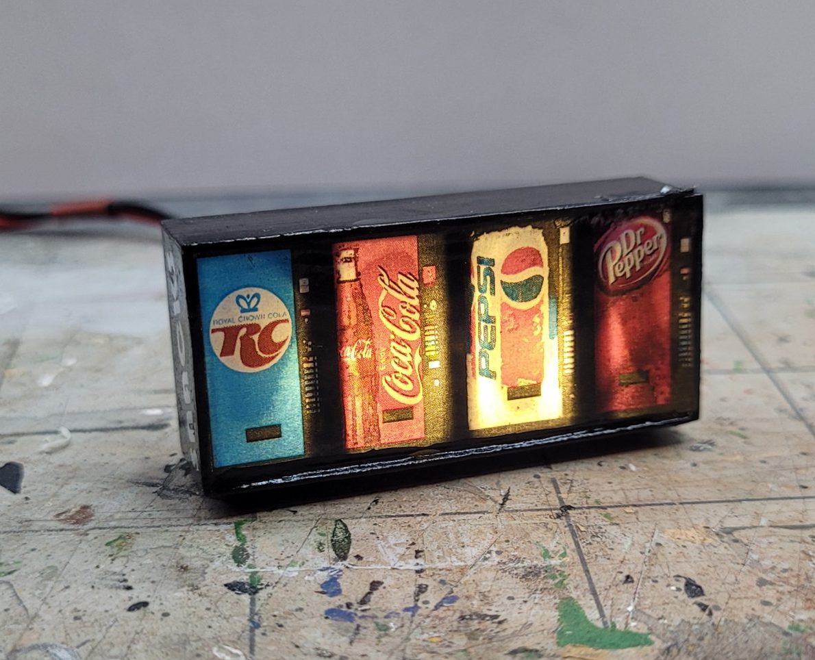 1:87 4 FRONT SNACK VENDING MACHINE (LIT) V3 – DAVE'S DECALS, DETAILS ...