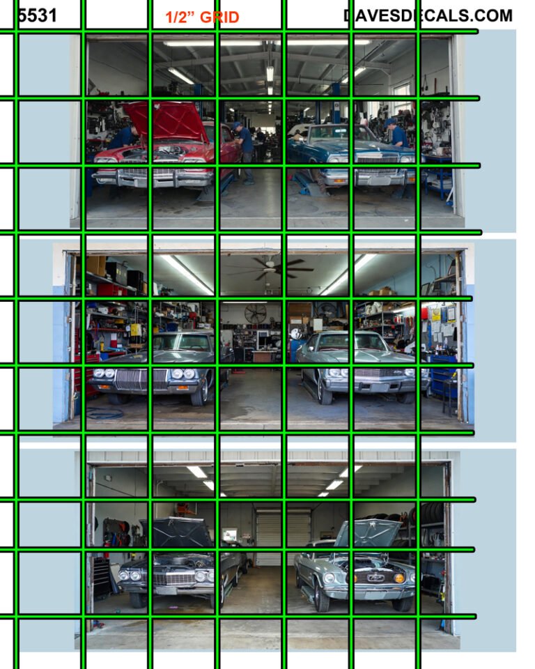 5531 – INTERIOR IMAGE AUTOMOTIVE GARAGE II – DAVE'S DECALS, DETAILS ...